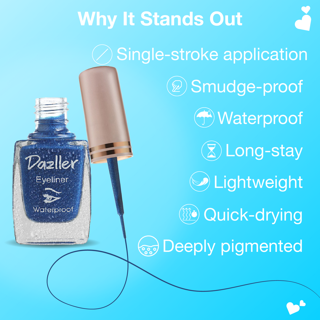 Waterproof Eyeliner – Dazller Cosmetics